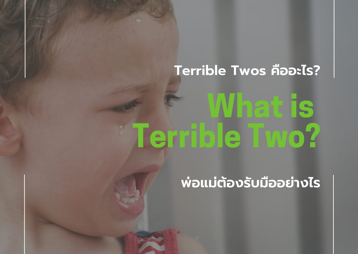 TERRIBLE TWOS คืออะไร ช่วง เด็ก 2-3 ขวบ พ่อแม่เตรียมการรับมือ
